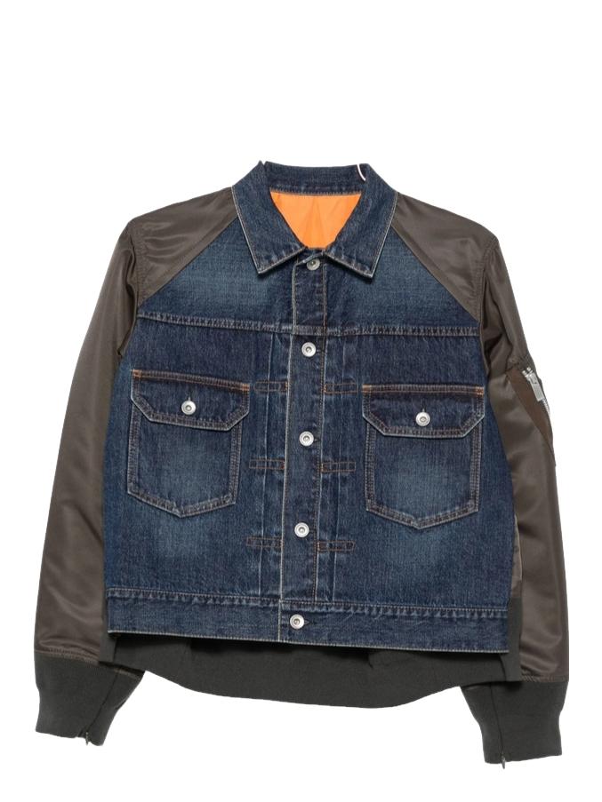 SACAI Sacai Panelled Denim Jacket